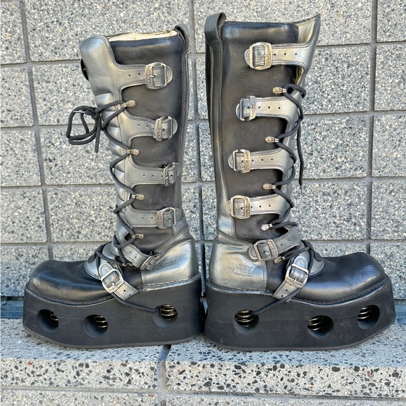 New Rock | Shoes | Vintage New Rock Boots Neptune Spring Sole | Poshmark